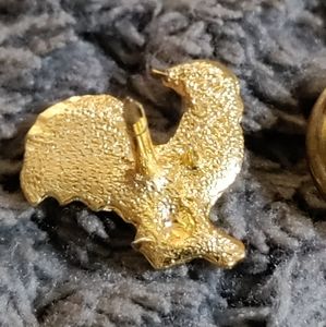 Vintage | Jewelry | Vintage Ballou Regd Rooster Lapel Pin | Poshmark